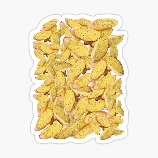 "Garlic Bread" Sticker for Sale by Fenrir0161 | Redbubble