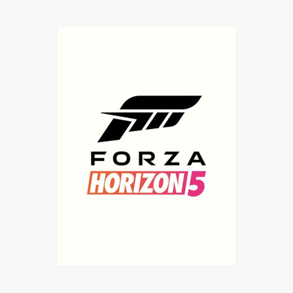 "Forza Horizon 5 logo" Art Print by JaroNT | Redbubble