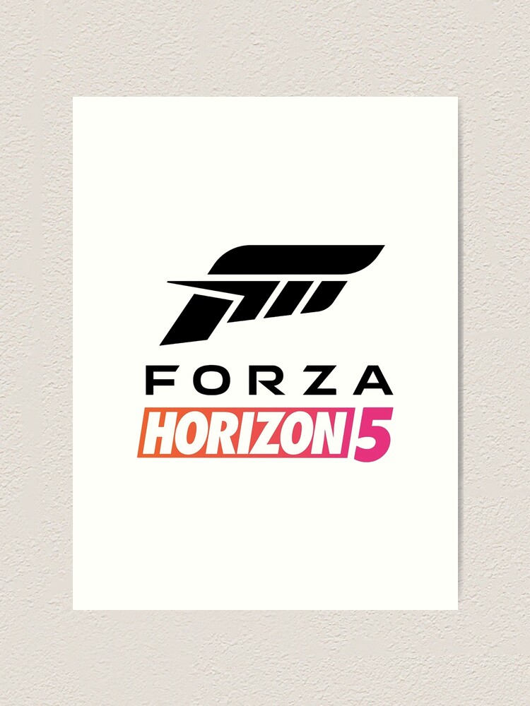 "Forza Horizon 5 logo" Art Print by JaroNT | Redbubble
