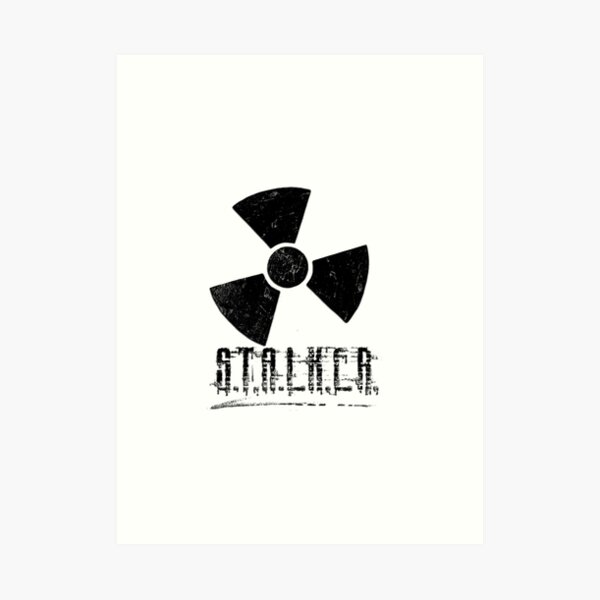 "Stalker logo" Art Print for Sale by JaroNT | Redbubble