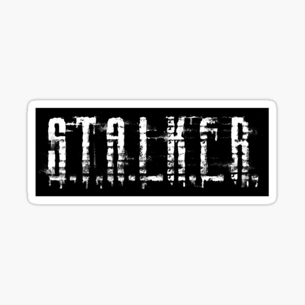 Stalker Logo Stickers | Redbubble