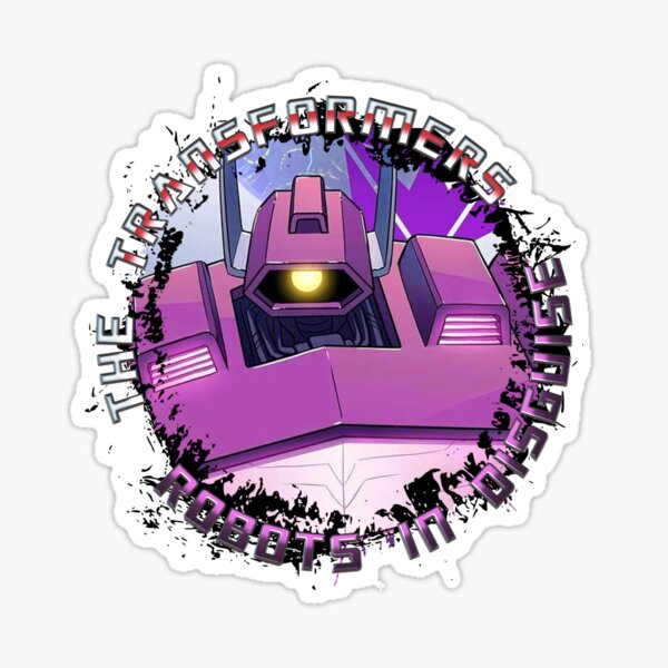 "Shockwave" Sticker for Sale by planetcybertron | Redbubble