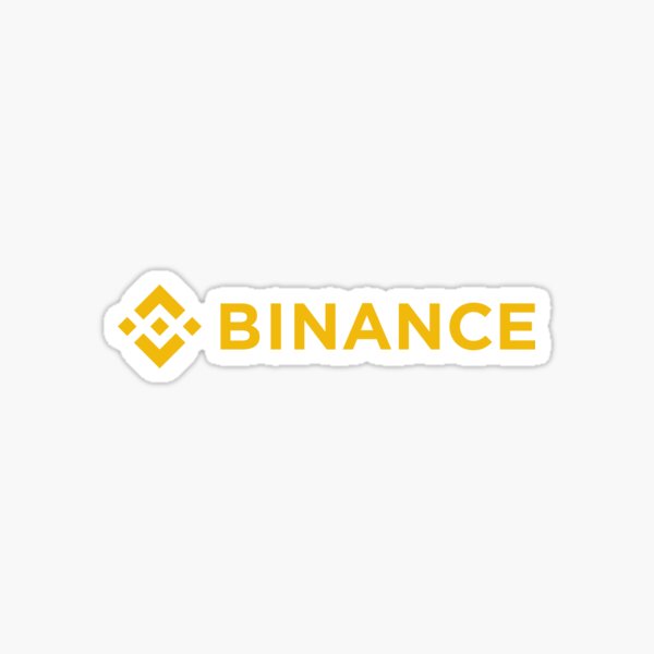 "Binance crypto trade coin " Sticker for Sale by Noshiworld | Redbubble