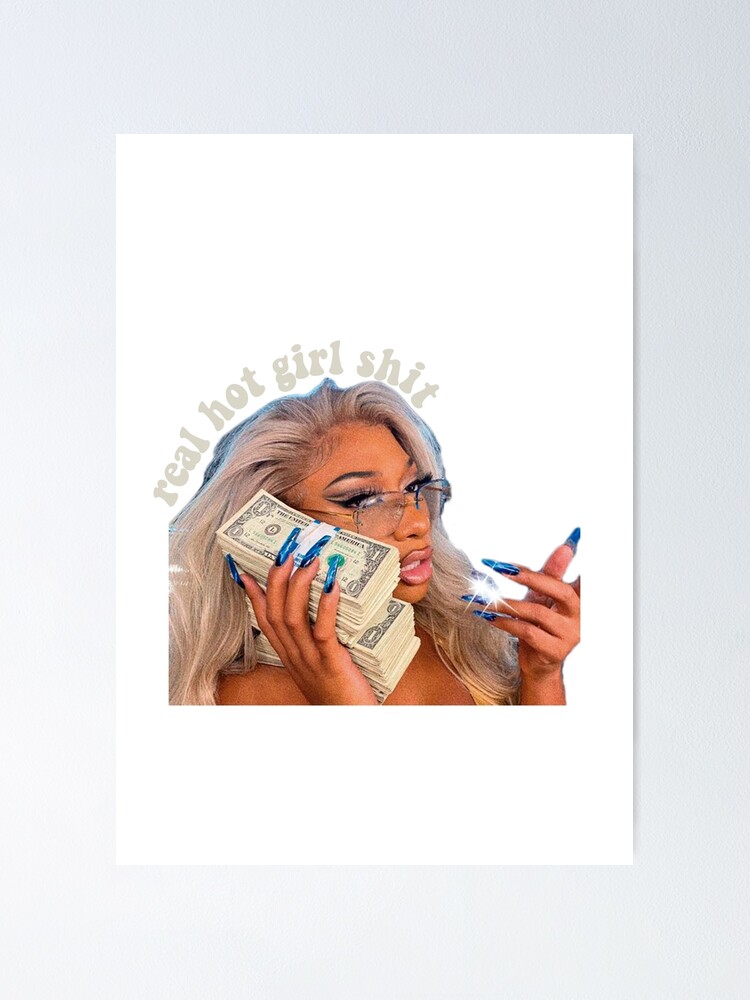 "Megan Thee Stallion Sticker" Poster for Sale by gemicornio | Redbubble