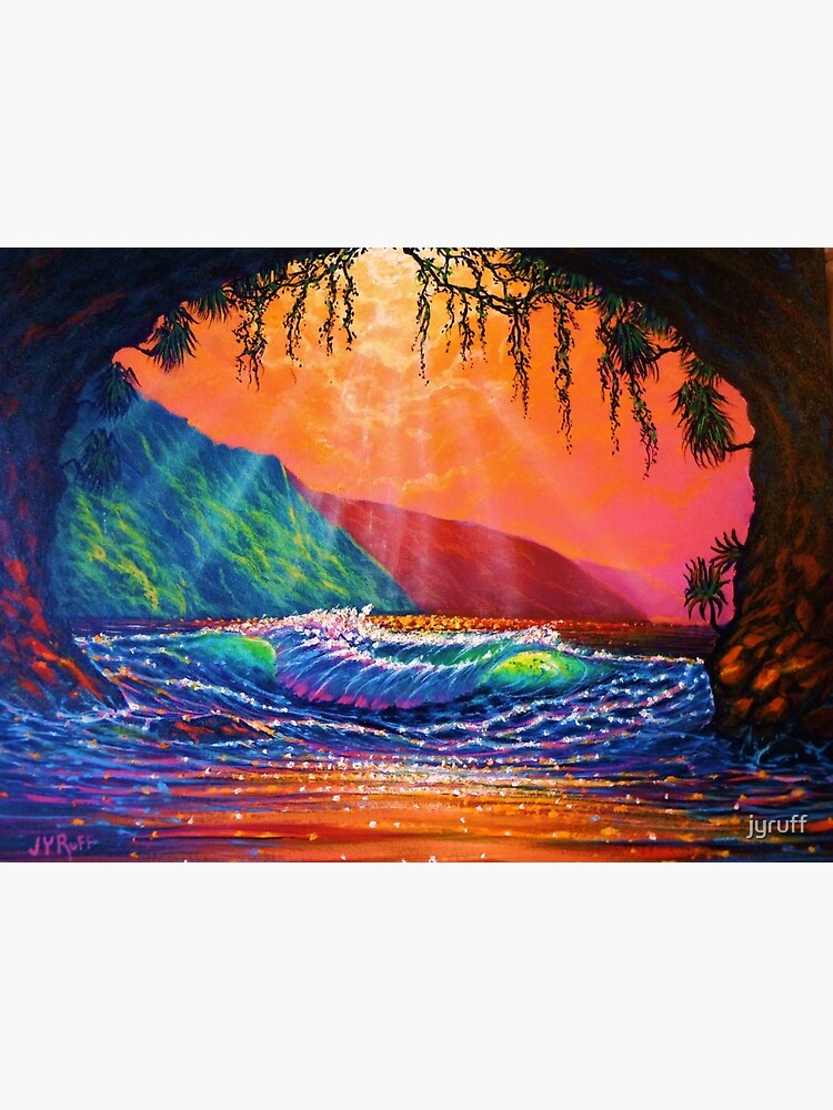 "Lava Tube Fantasy" Poster for Sale by jyruff | Redbubble