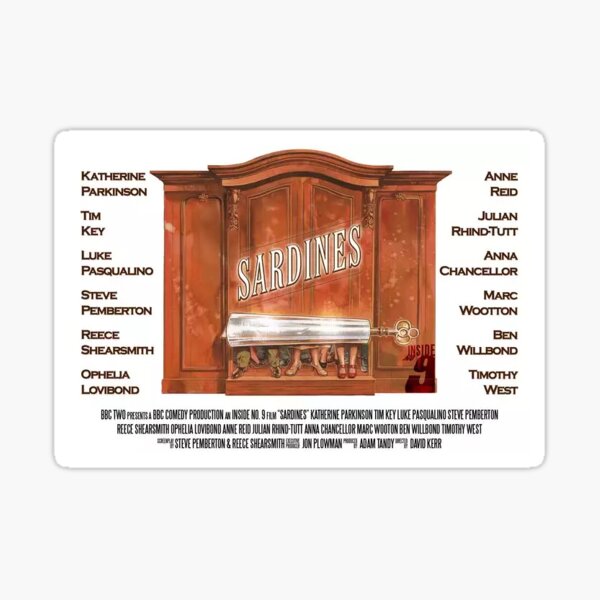 "Sardines " Sticker for Sale by weekrust | Redbubble