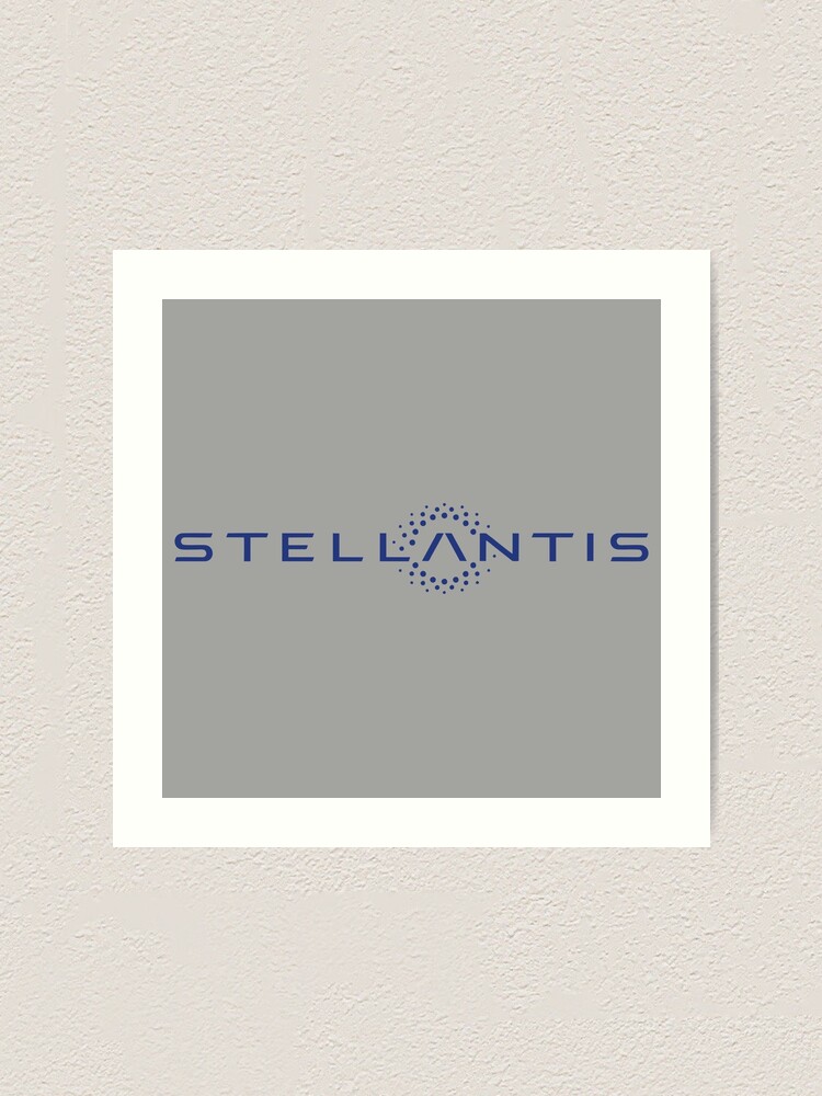 "Simple Stellantis Logo" Art Print for Sale by cimastrnia | Redbubble