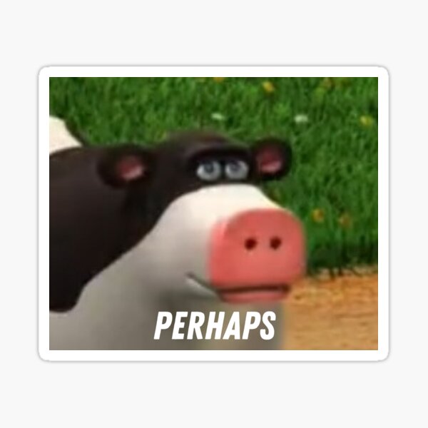 Perhaps Cow Gifts & Merchandise | Redbubble