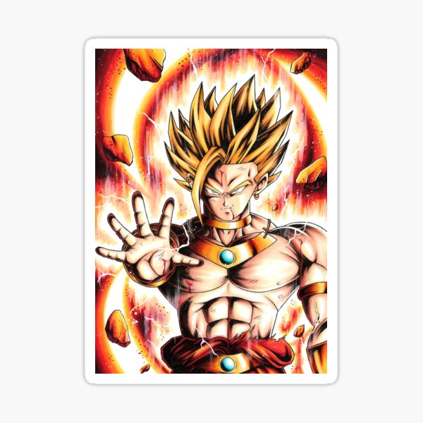 "Gohan Lssj broly outfit" Sticker for Sale by Abyllion-art | Redbubble