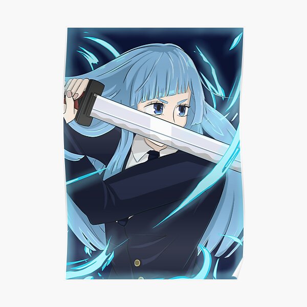 Póster «Kasumi Miwa Jujutsu Kaisen» de andiecakes | Redbubble