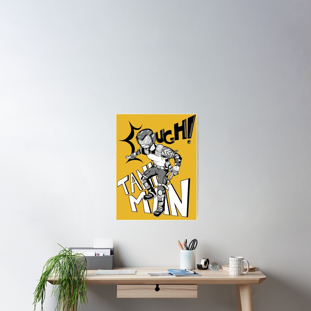 "Tankman UGH!" Poster by momotan | Redbubble