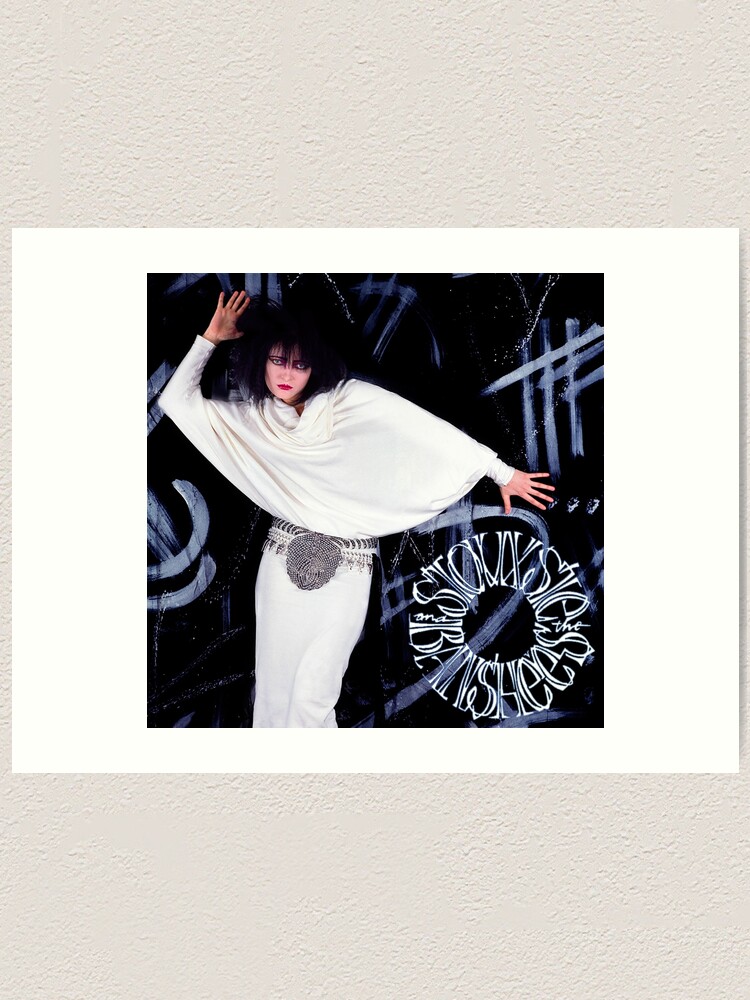 "Siouxsie Sioux - Siouxsie and the Banshees - Pose with Logo" Art Print ...