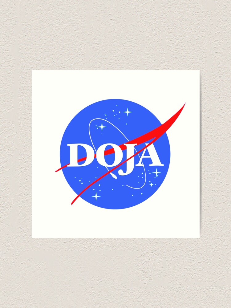 "doja NASA " Art Print by sotterraty | Redbubble