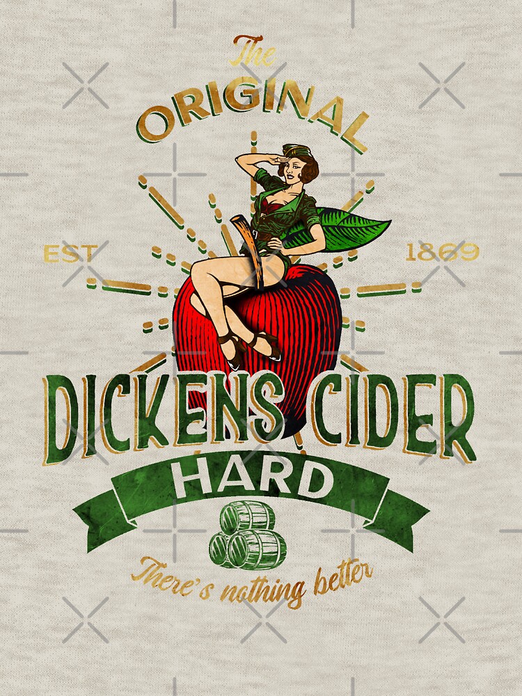"The Original Hard Dickens Cider" Essential T-Shirt for Sale by ...