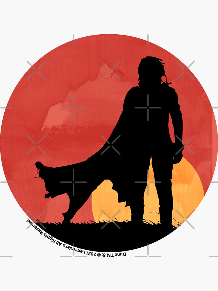 "Dr Liet-Kynes (Sharon Duncan-Brewster) Sunset Artwork" Sticker for ...