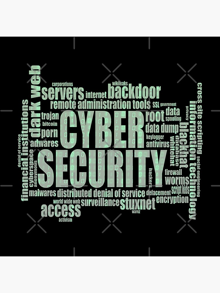 "Cyber Security" Sticker for Sale by elgotti95 | Redbubble
