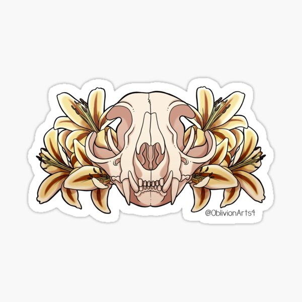 "Easter Lily Demise" Sticker by OblivionArts4 | Redbubble