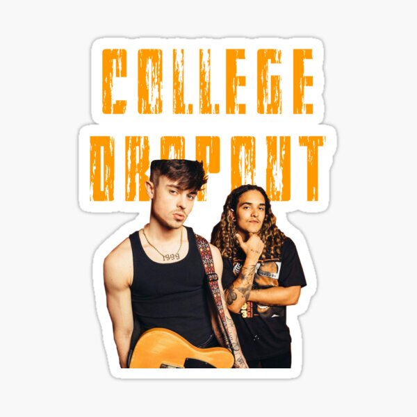"College Dropout " Sticker for Sale by anniee74 | Redbubble