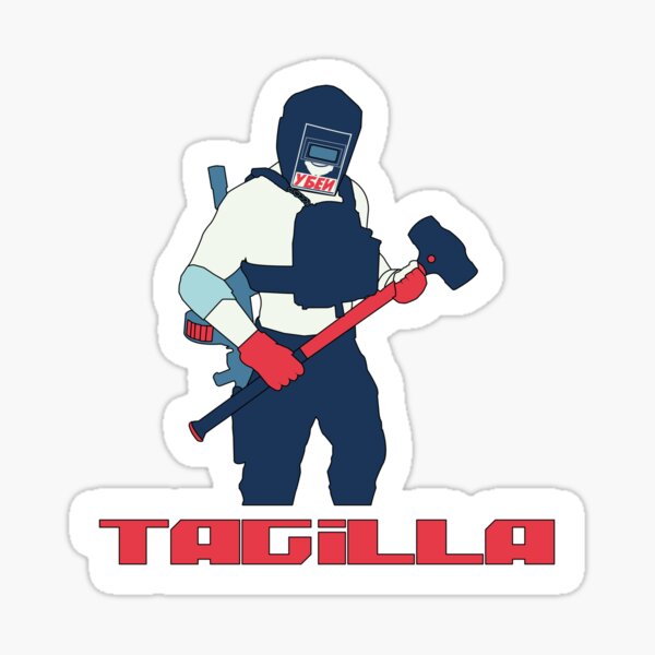 "TAGILLA - Escape From Tarkov" Sticker for Sale by Soronelite | Redbubble