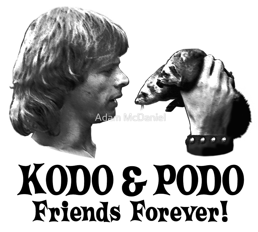 "Beastmaster - Kodo & Podo" by Adam McDaniel | Redbubble