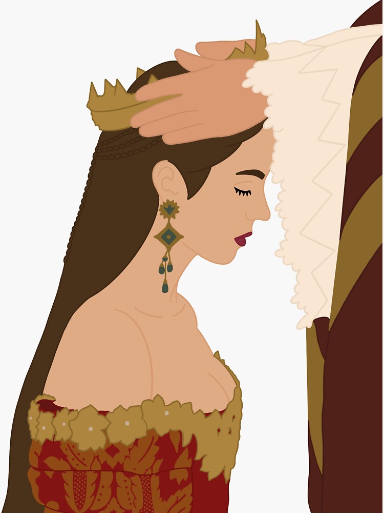 "REIGN" Sticker for Sale by callieruth02 | Redbubble