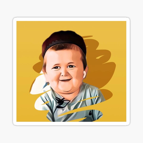 "Hasbulla " Sticker for Sale by courtdavies | Redbubble