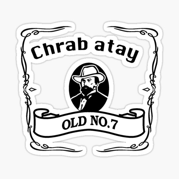 "Moroccan Wiskey: Chrab Atay" Sticker by Belhabes | Redbubble