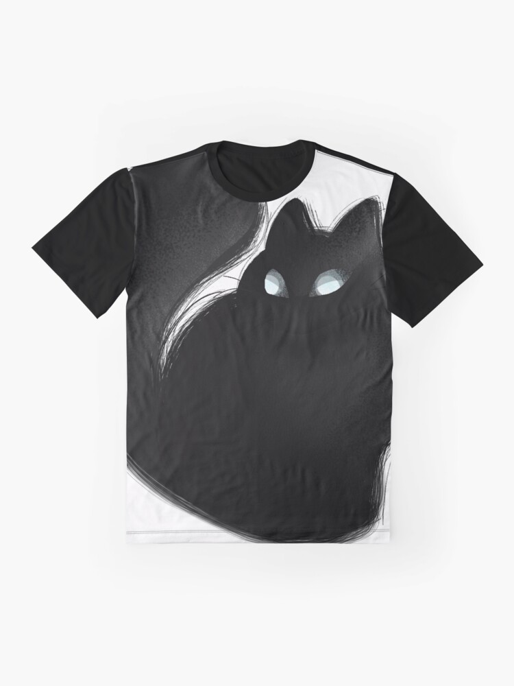 "Shado Cat" T-shirt for Sale by imthestorm | Redbubble | cat graphic t ...