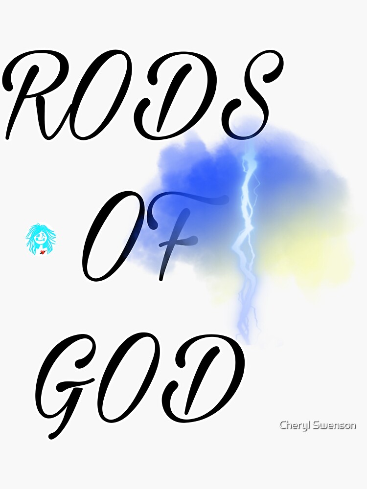 "Rods of god" Sticker by SwensonFashion | Redbubble