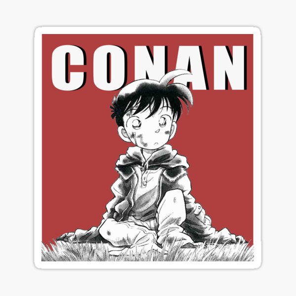 "Detective Conan Manga (Shrunken Shinichi)" Sticker for Sale by ...