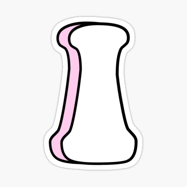 "Letter I - Pink" Sticker for Sale by monicadoodles06 | Redbubble