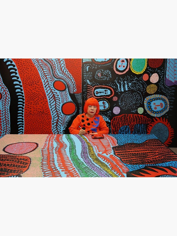 Red cartoon kusamas Premium Matte Vertical Poster sold by Jillian ...