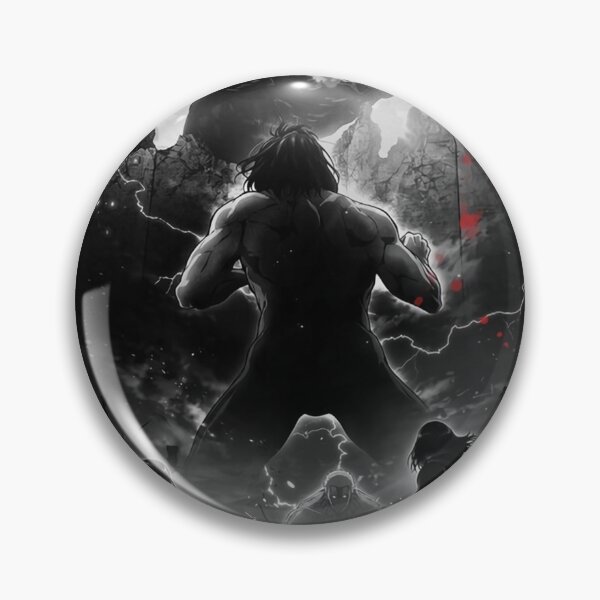 "War With Monsters of Light" Pin for Sale by ewanwhitt | Redbubble