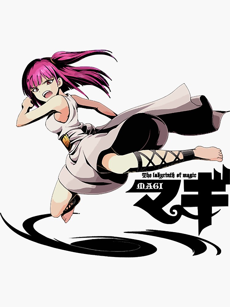 "Morgiana the fanalis " Sticker for Sale by Mcglasson59 | Redbubble