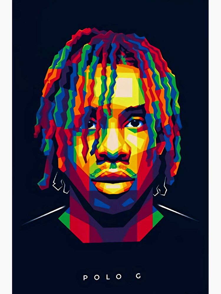 "Polo Rapper Art" Sticker for Sale by Jodiwitherell03 | Redbubble
