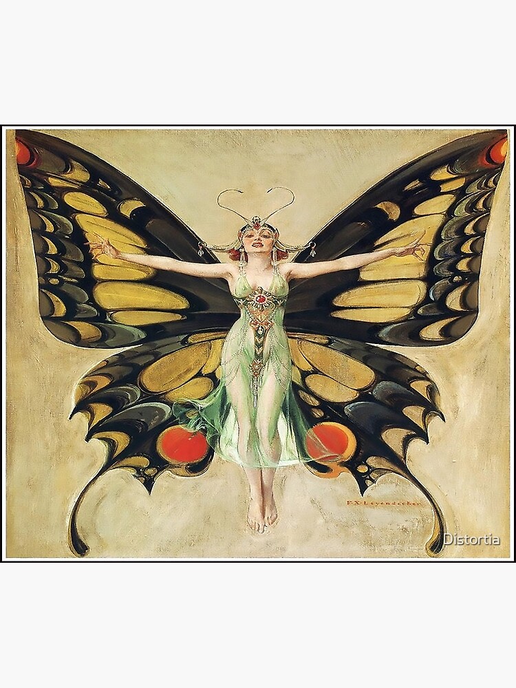 The Flapper (1922) - F. X. Leyendecker Premium Matte Vertical Poster ...