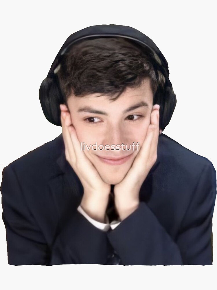 "GeorgeNotFound" Sticker for Sale by livdoesstuff | Redbubble