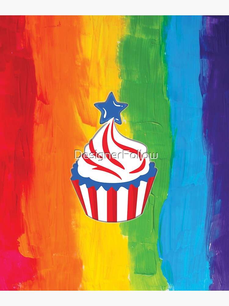 "Lgbt cupcake pride month cute quote" Sticker for Sale by ...