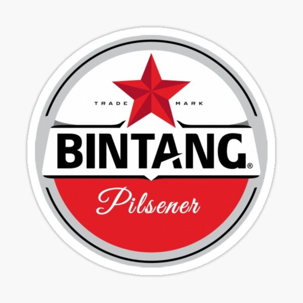 Bintang Beer Stickers | Redbubble