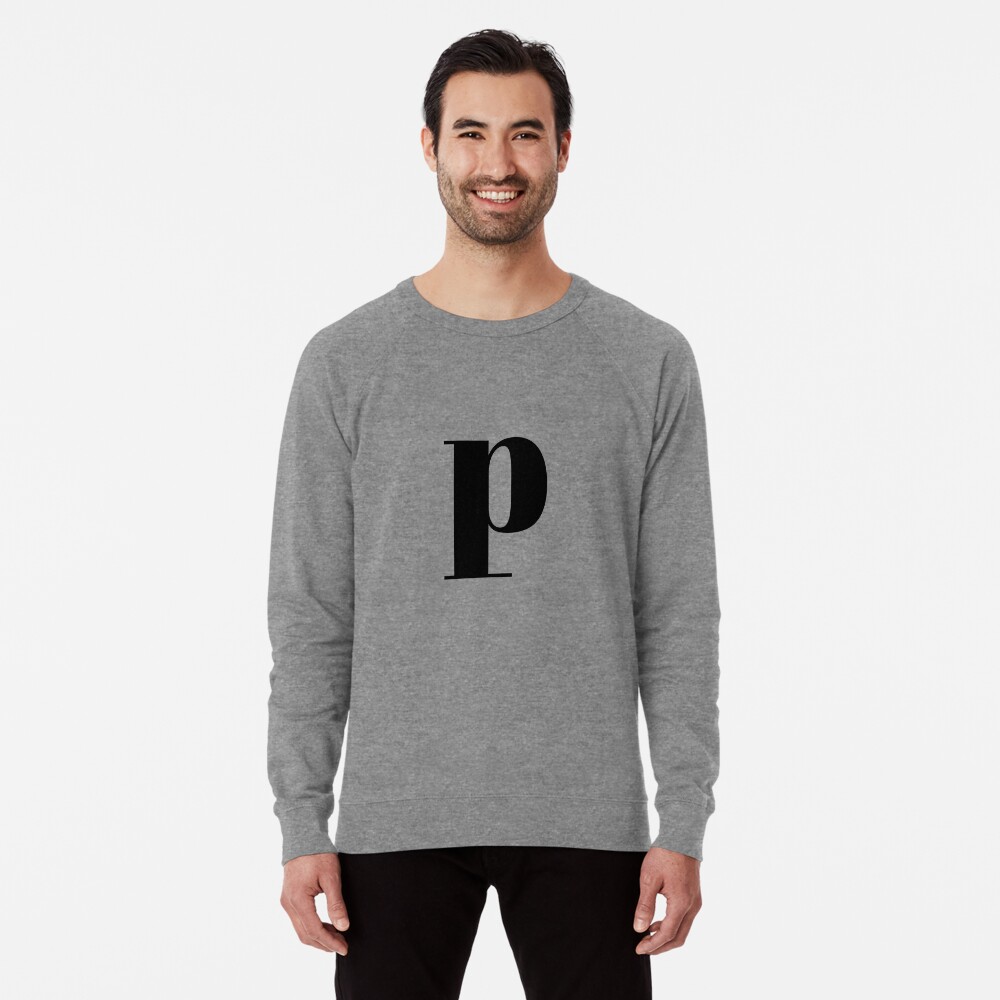 ""p" initial" Sticker for Sale by gracehertlein | Redbubble
