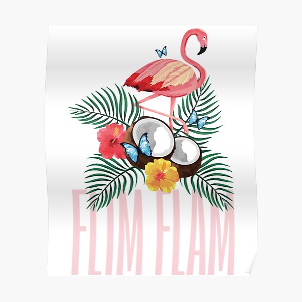"flam Mr Flim Flam " Poster for Sale by WelcomeToMarlon | Redbubble