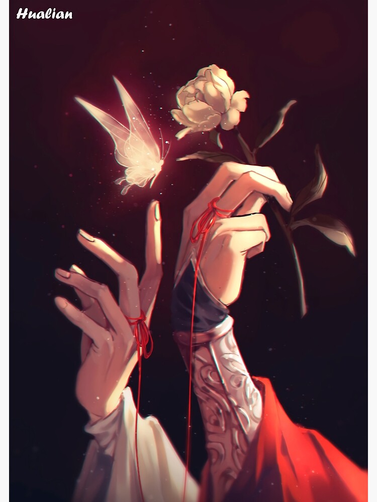 "TGCF Hualian Romantic Hand Flower" Poster for Sale by Curtislyons ...