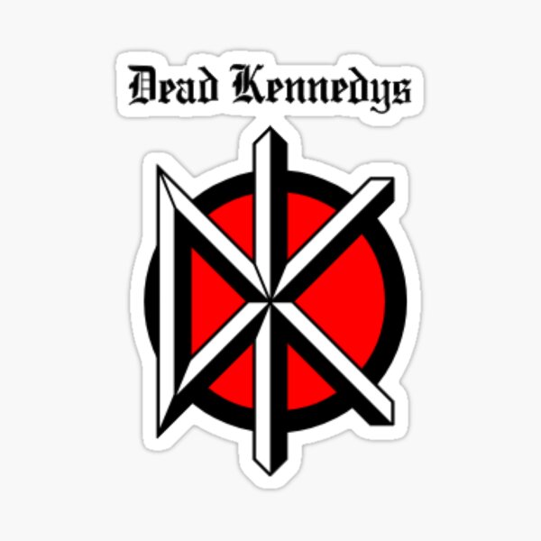 "Dead Kennedys Band Logo" Sticker for Sale by J-Butterworth | Redbubble