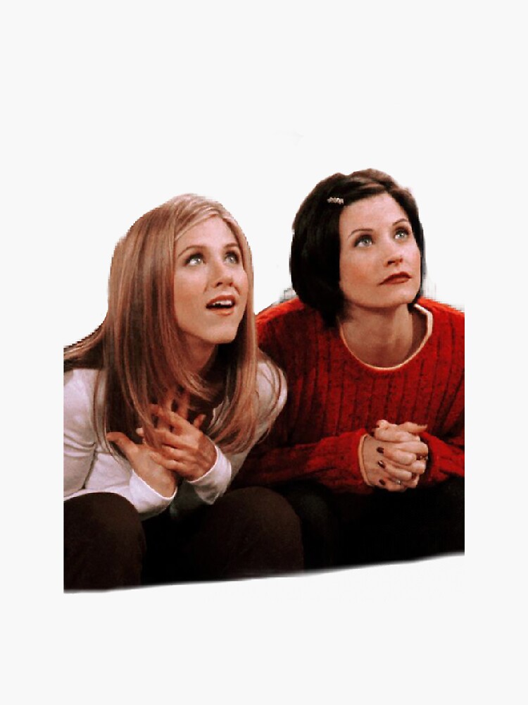 "rachel and monica sticker" Sticker for Sale by m3ndy | Redbubble