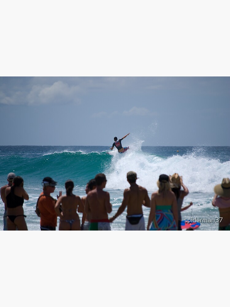 "Crowd pleaser " Snapper rocks" Gold coast, australia" Sticker for Sale ...