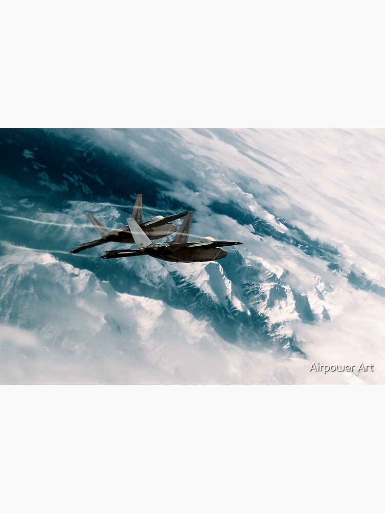 "Alaskan Raptors" Poster by aviationart | Redbubble