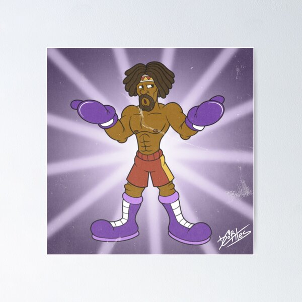 "Jamaican Boxer Print" Poster for Sale by DannyCortoons | Redbubble