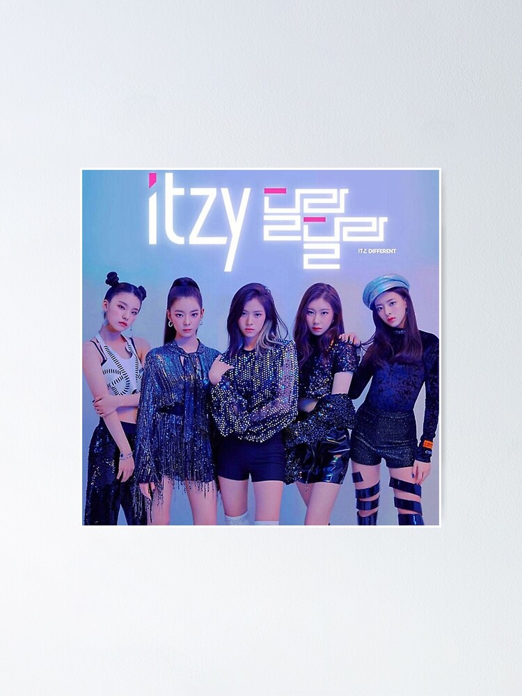 "Itzy Poster" Poster for Sale by celomico | Redbubble