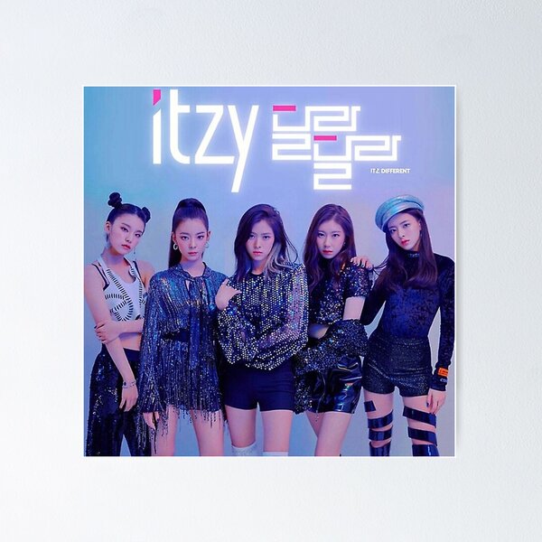 "Itzy Poster" Poster for Sale by celomico | Redbubble