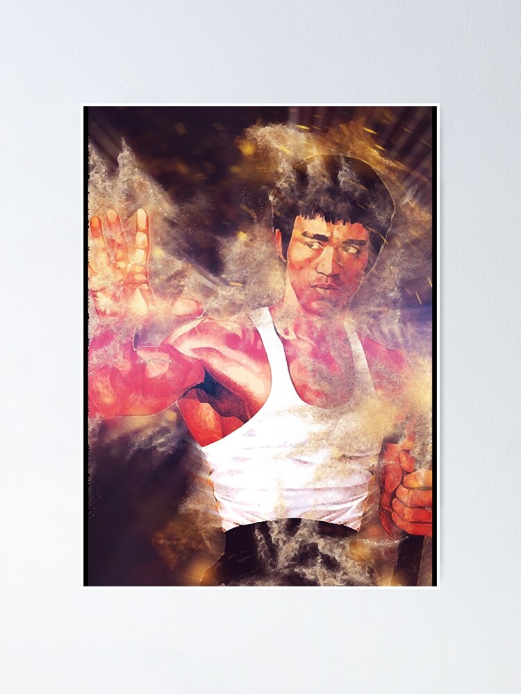 "bruce lee art 10 " Poster by FeilerRuba99 | Redbubble